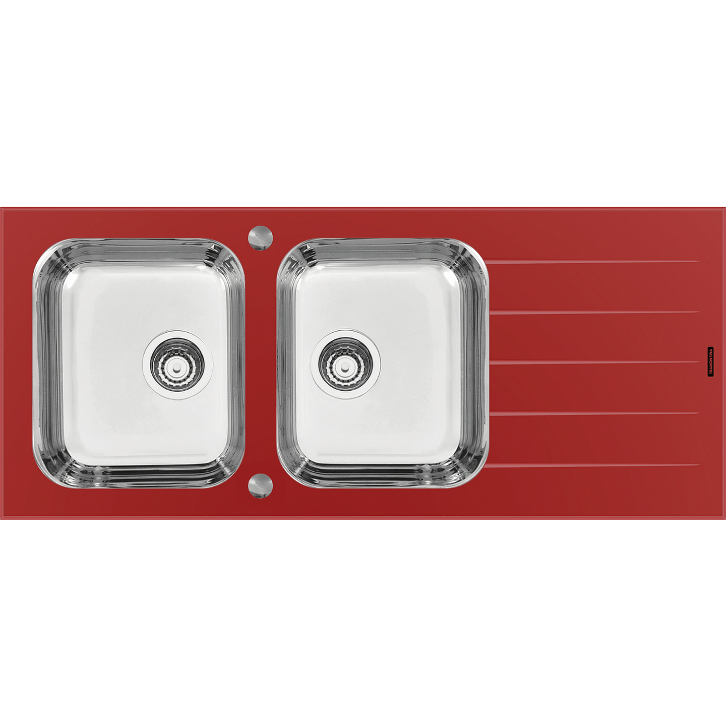 Port-Vila Hardware - TEMPERED RED GLASS SINK